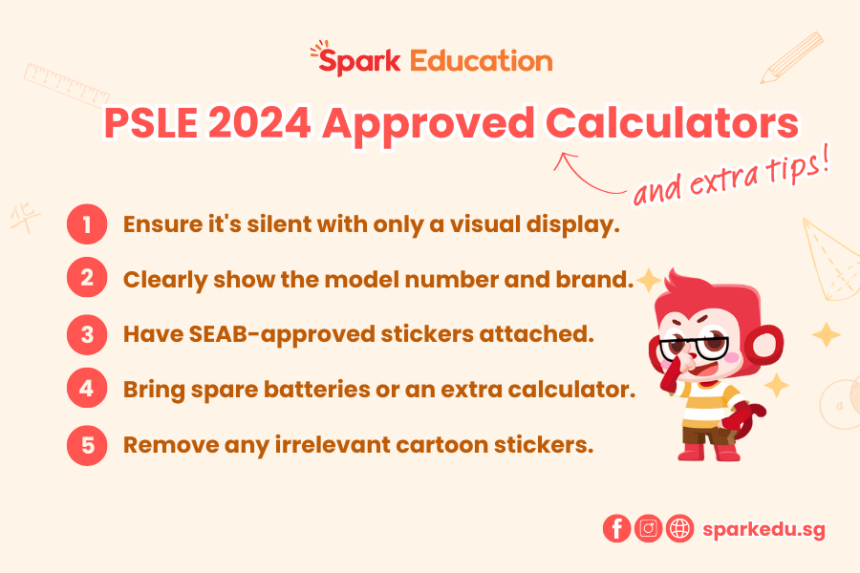 PSLE Approved Calculators: Is Yours on the 2024 SEAB List?