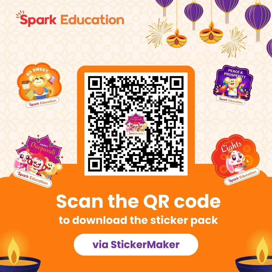 Diwali WhatsApp Stickers 2024: Happy Deepavali from Spark Education