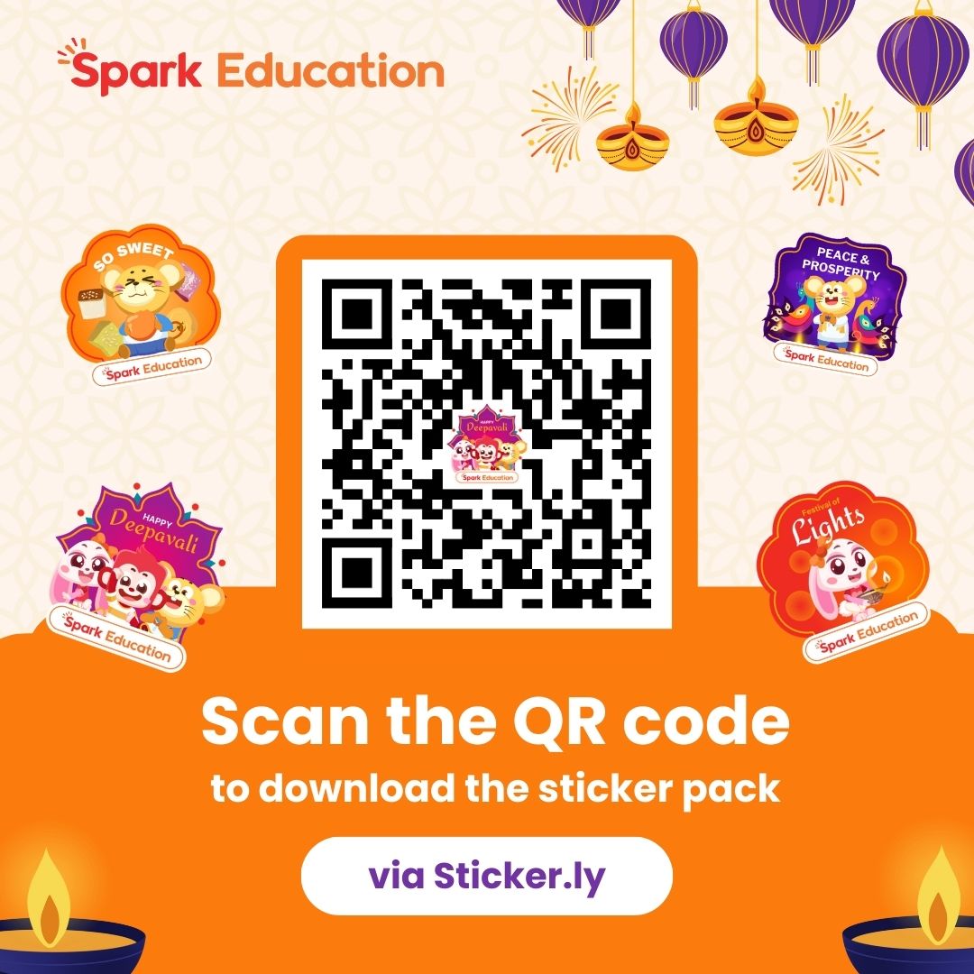 Diwali WhatsApp Stickers 2024: Happy Deepavali from Spark Education